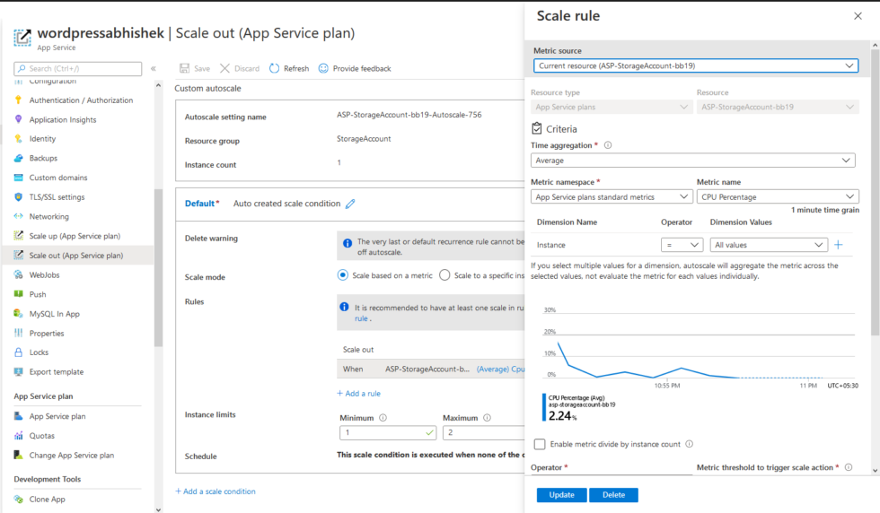 Testing Microsoft Azure Autoscale - LoadView