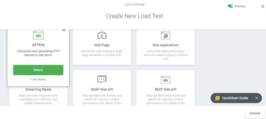 Pruebas de carga de las API web de OAuth - LoadView