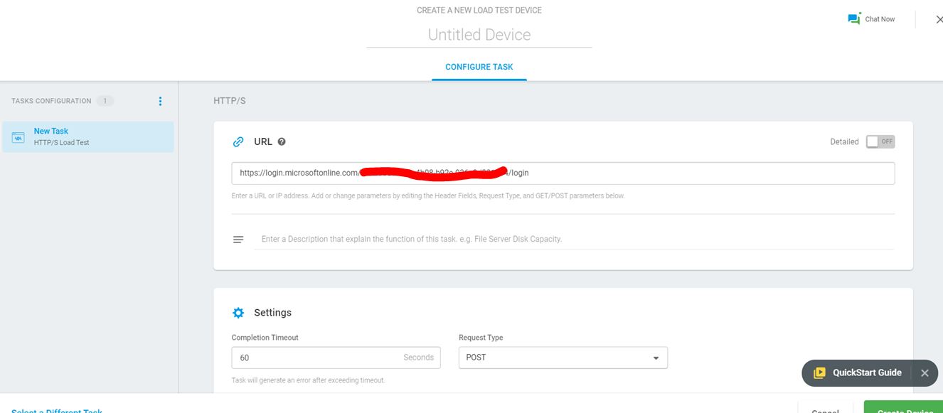 Pruebas de carga de las API web de OAuth - LoadView