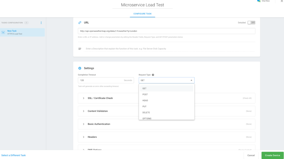Microservices Application Load Testing - LoadView